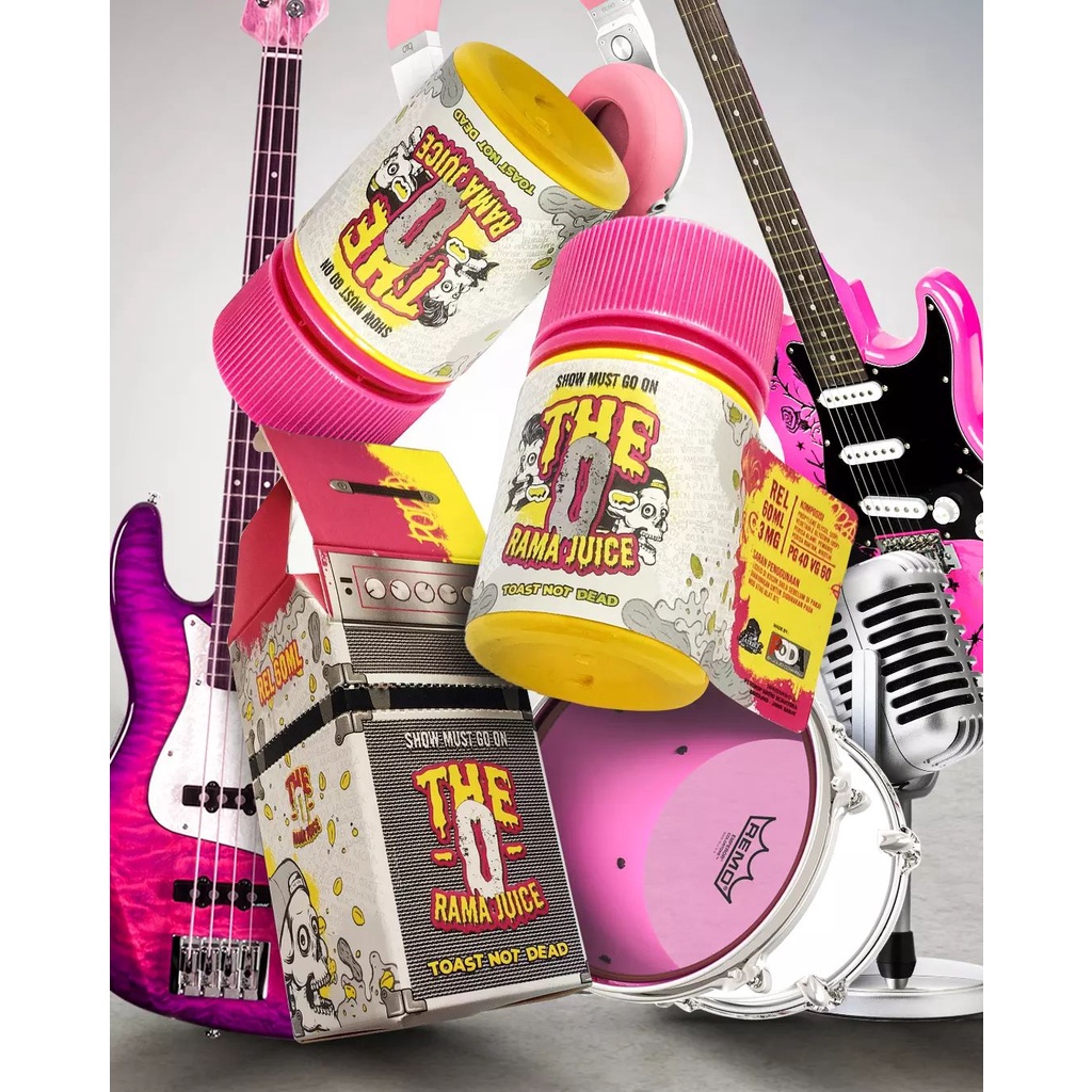 Jual [FREEBASE 60ML] THE O RAMA JUICE V2 TOAST PEANUT BUTTER JAM BY ...