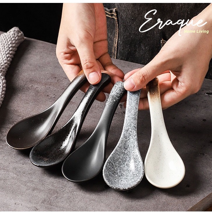 Jual Mori Japanese Spoon / Sendok Makan Nasi Bubur Sup Ramen Bebek ...
