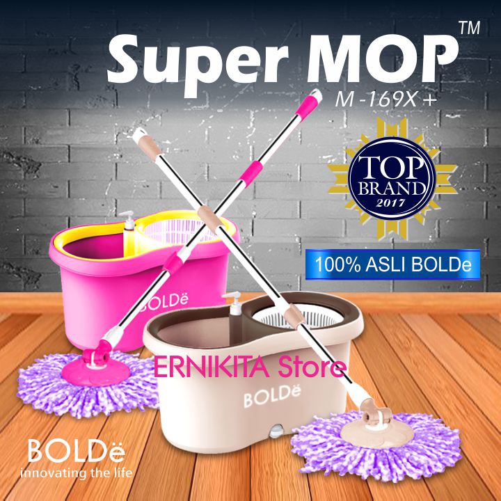 Jual BOLDe M-169X PLUS - Supermop Alat Pel Modern Utilitas Komplit ...