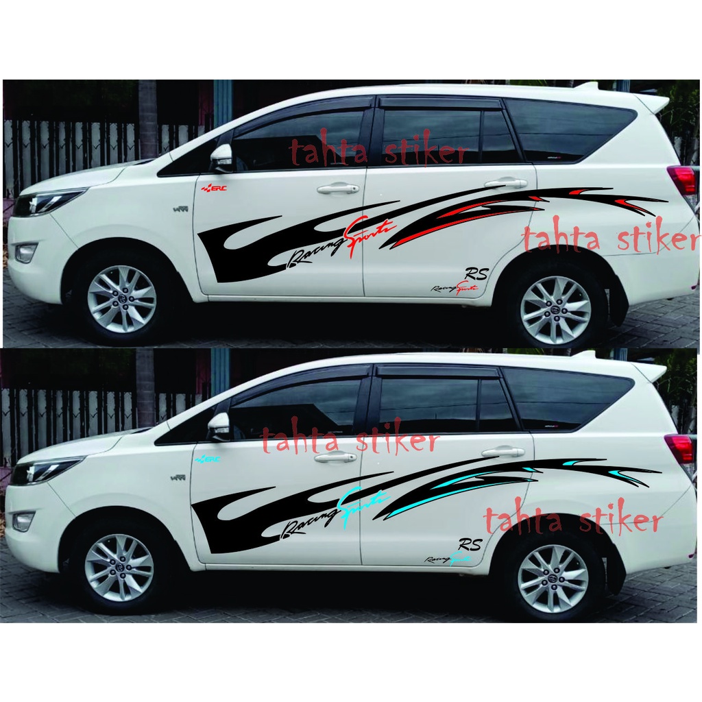 Jual stiker sticker mobil kijang inova calya sigra avanza new xenia ...