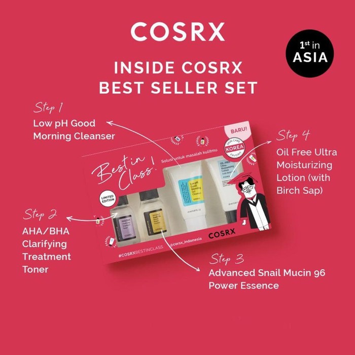 Jual COSRX Best In Class Favorites Mini Trial Kit Set 4items | Shopee ...