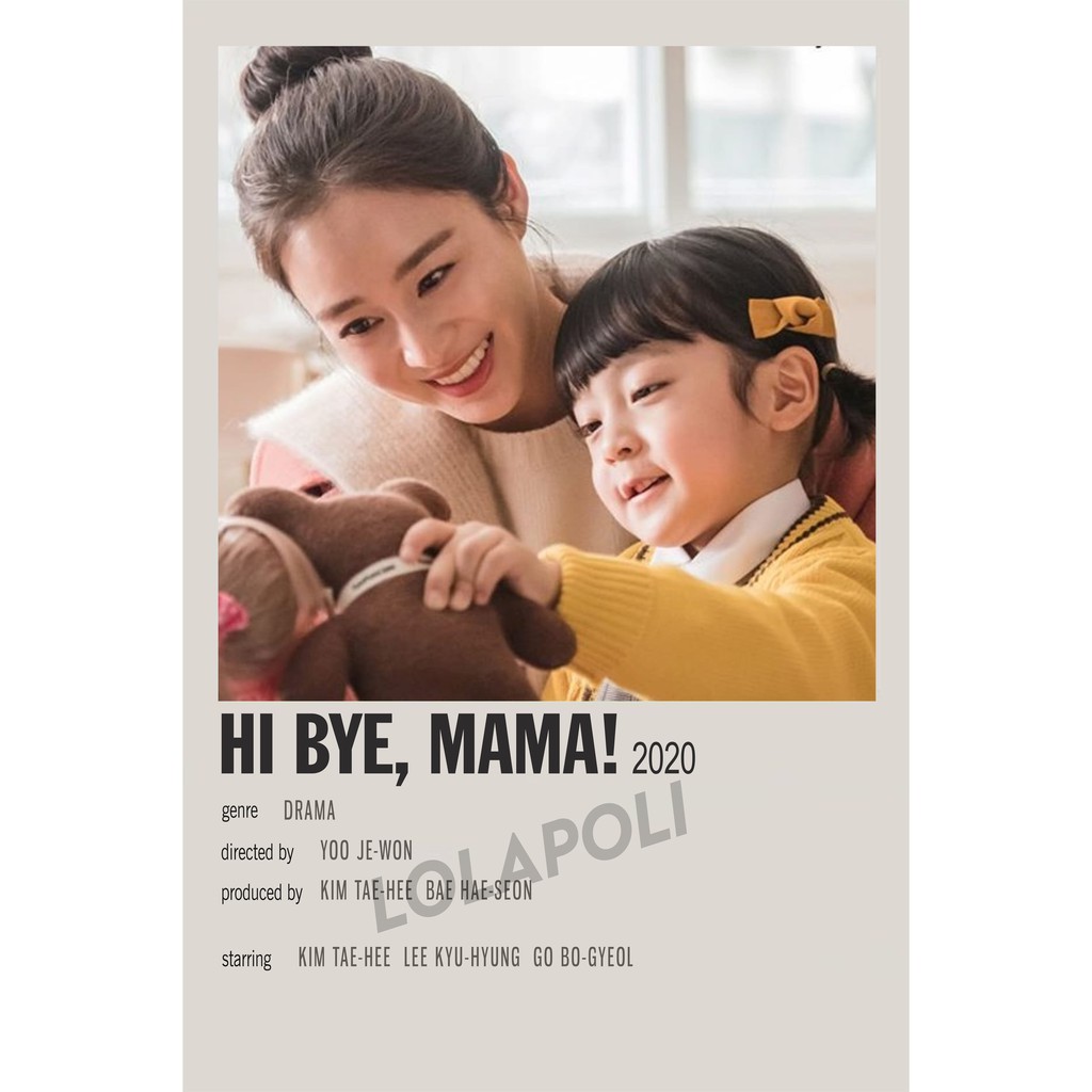 Jual Poster Drama Korea - Hi Bye, Mama! | Shopee Indonesia