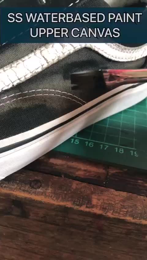 Jual SS Waterbased Paint - Cat Sepatu Tas Topi Canvas Repaint Sepatu ...