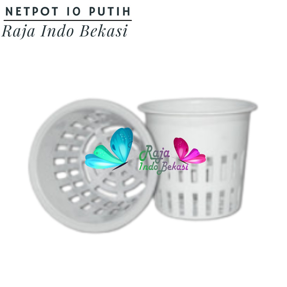 Jual Netpot Besar 10cm Warna Putih Pot Hidroponik Net Pot 10 Cm ...