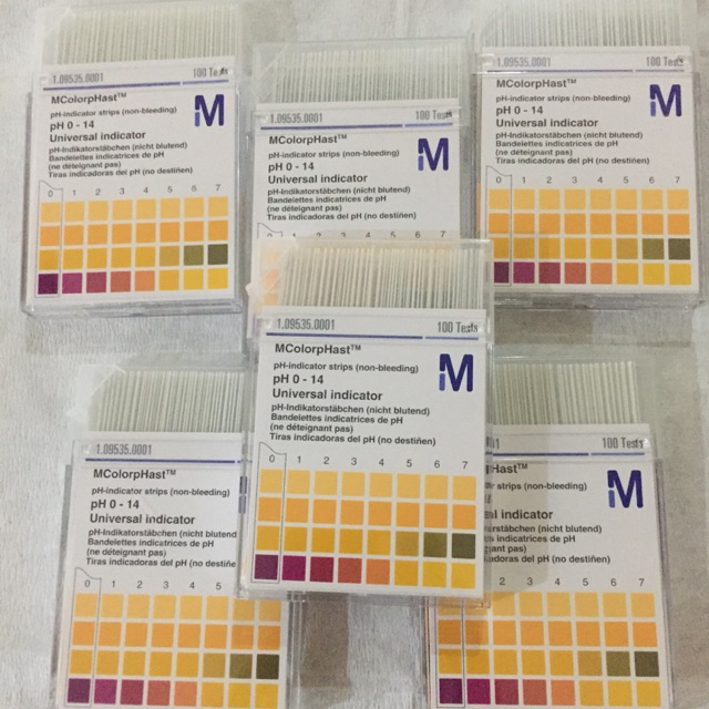Jual Indikator Universal / PH universal/Kertas ph Merck Universal PH 0 ...