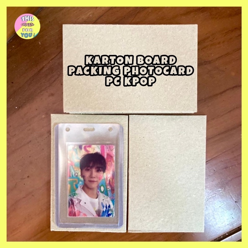 Jual [READY] Karton Carton Yellow Board YB ukuran 9 cm X 14 cm Tebal ...