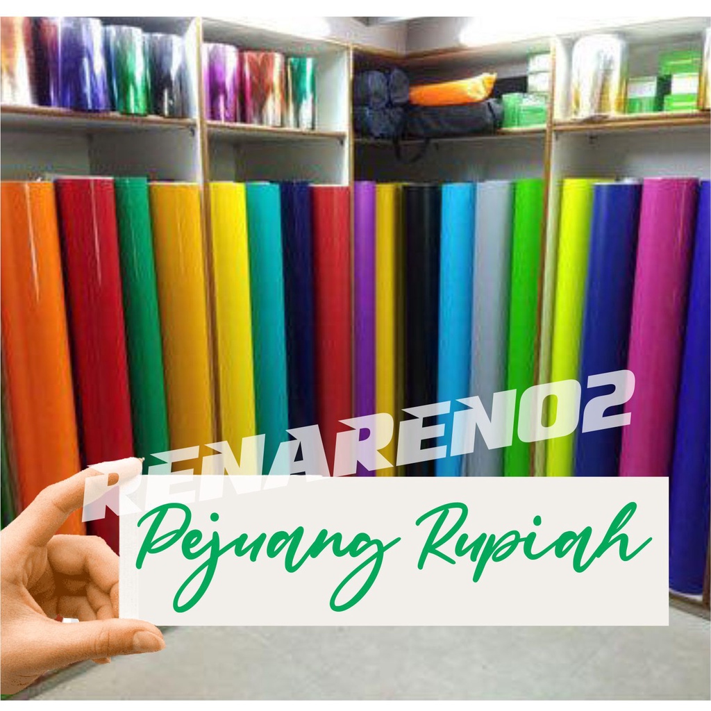 Jual STICKER PEJUANG RUPIAH HOLOGRAM/WARNA SOLID | Shopee Indonesia