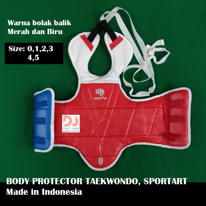 Jual BODY PROTECTOR CHEST PROTECTOR PELINDUNG DADA TAEKWONDO, SPORTART ...