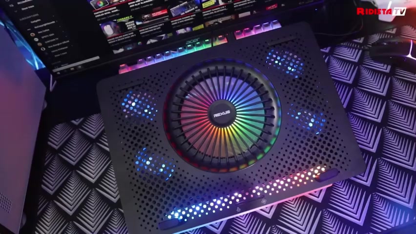 Jual Rexus B150 Breeze Cooling Pad Gaming RGB Lightning | Shopee Indonesia