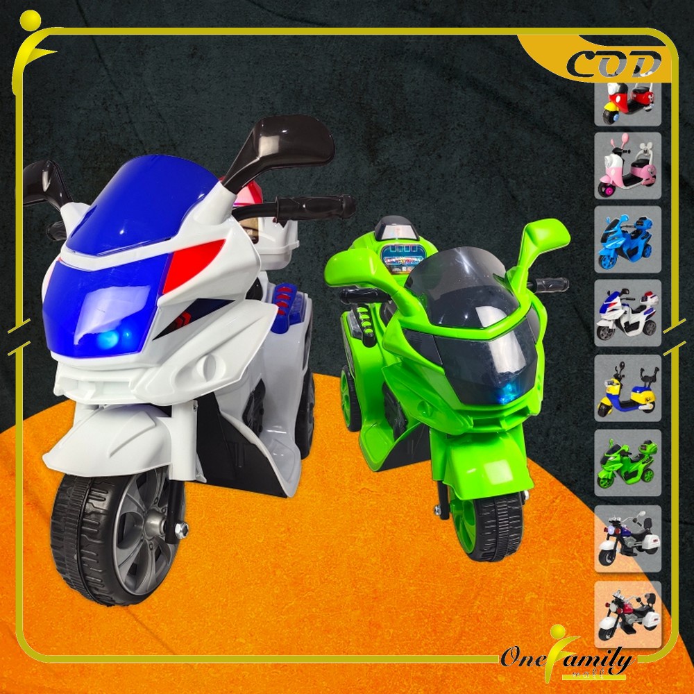 Jual ONE-M240 M242 Mainan Motor Aki Anak Motor Sport Aki Tornado ...