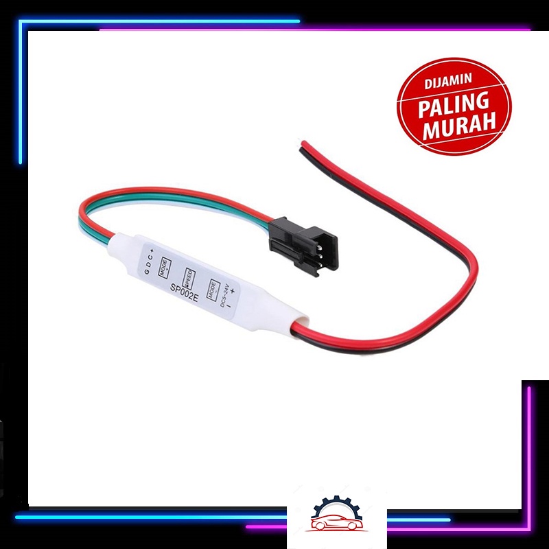 Jual LED Dimmer Controller RGB 5050 3528 LED Lampu Strip Tape DC 5V 12V ...