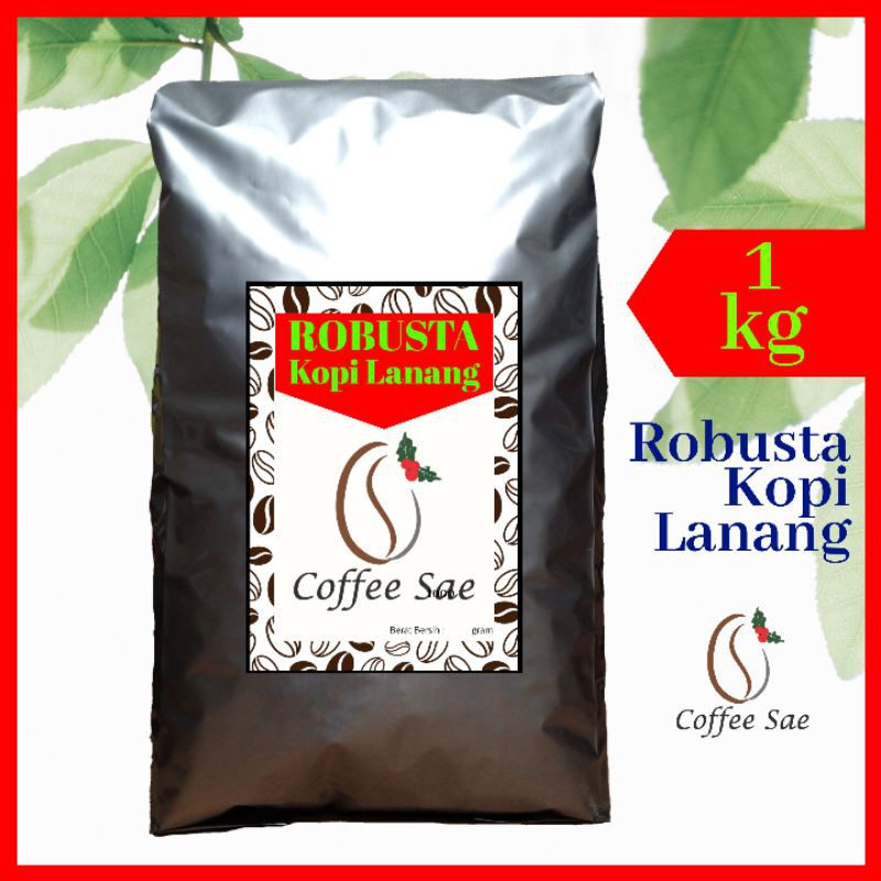 Jual KOPI LANANG ROBUSTA PEABERRY 1 kg - Biji atau Bubuk | Shopee Indonesia