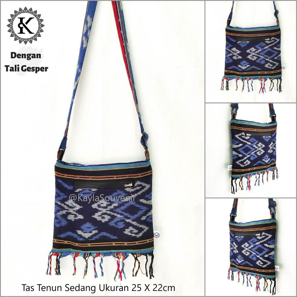 Jual Tas Selempang Tenun Sedang / Tas Tenun Sedang - Kain Etnik ...