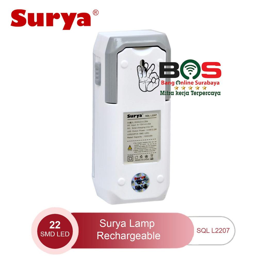 Jual Lampu Emergency Surya SQL L 2207 SQL L2207 Emergency Lamp Lampu ...