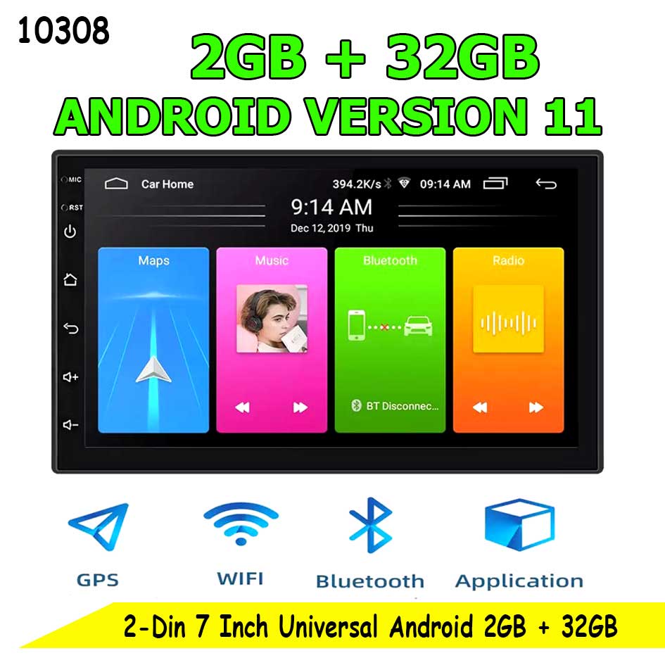 Jual Head Unit Android 7inch 2GB + 32GB Headunit TV Mobil Double Din ...