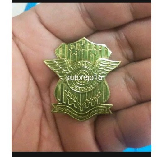 Jual emblem badge plat nomor logo polantas | Shopee Indonesia