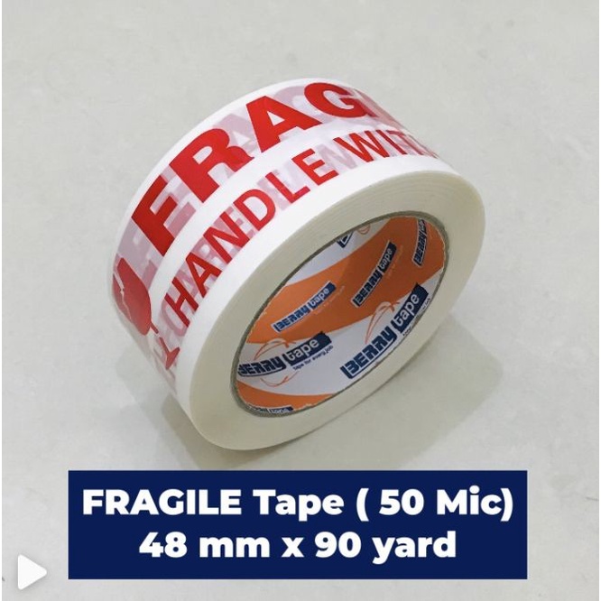 Jual LAKBAN FRAGILE BERRY / OPP Tape / Plakban Isolasi Solatip ...