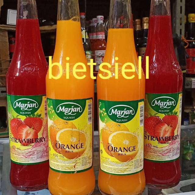 Jual marjan squash sirup orange 450 ml | Shopee Indonesia