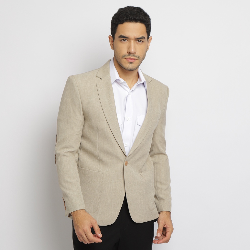 Jual BLAZER PRIA/JAS PRIA SANTAI SEMI FORMAL JACKERTON (BEIGE MOTIF ...