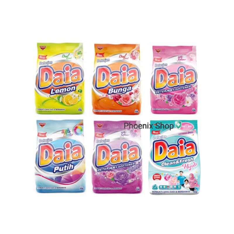 Jual DAIA DETERGENT DETERJEN BUBUK 800g | Shopee Indonesia