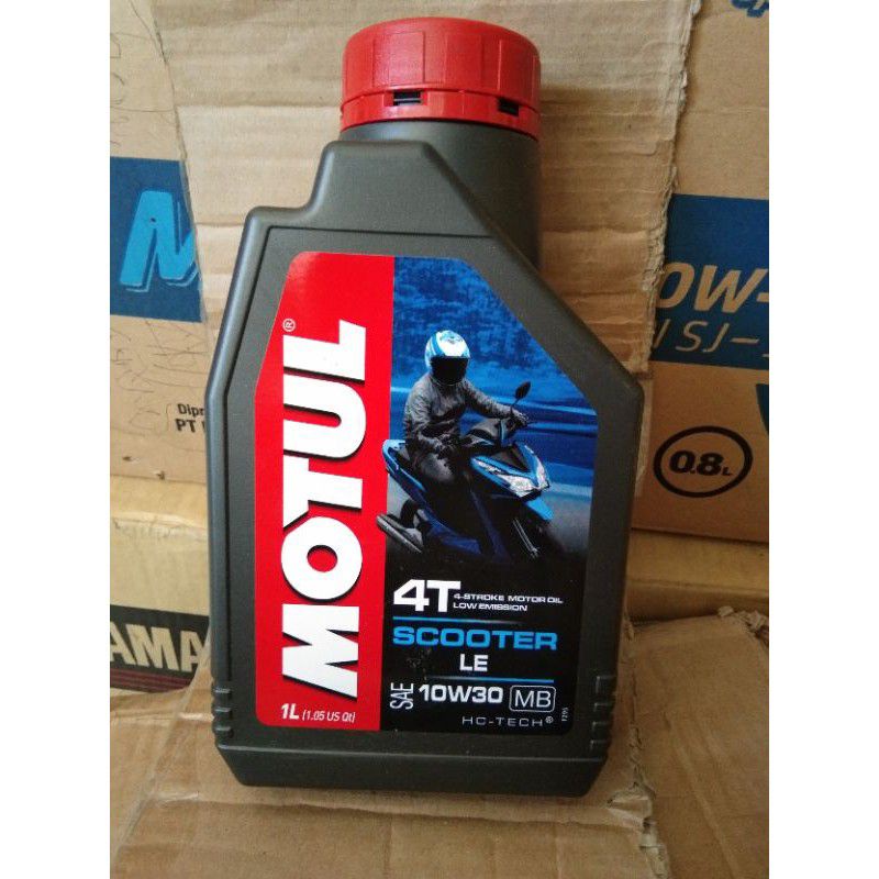 Jual Oli Motul Matic Scooter LE 10W30 Jaso MB 1Liter | Shopee Indonesia