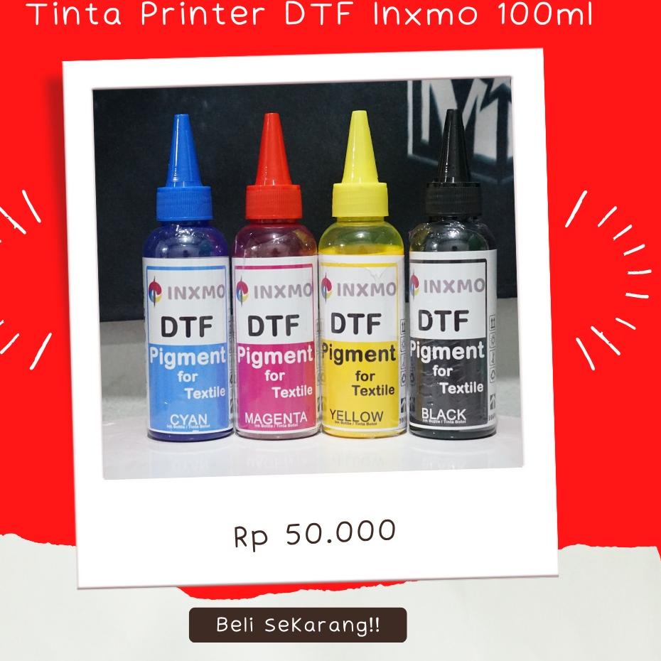 Jual Pasti Puas Tinta DTF Inxmo Gocap 100 ml Tinta DTF Ink cmyk Premium Ekonomis 100 ml | Shopee ...