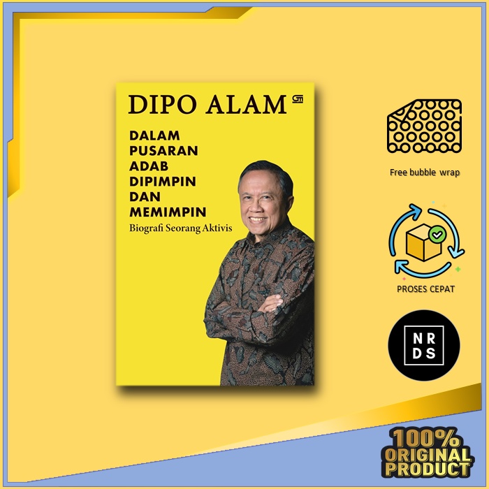 Jual Dalam Pusaran Adab Dipimpin dan Memimpin: Biografi Seorang Aktivis Dipo Alam | Shopee Indonesia