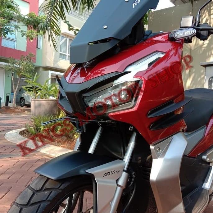 Jual Double Winglet / Sayap Depan Honda ADV 150 2 Sirip kings-m0 ...