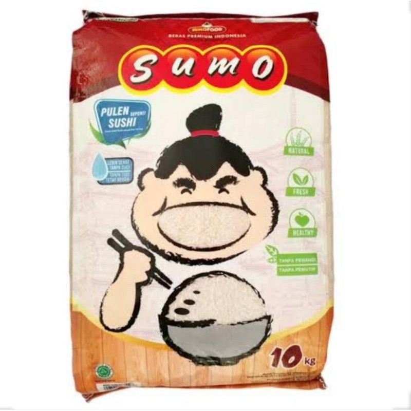 Jual BERAS SUMO 10Kg kemasan MERAH | Shopee Indonesia