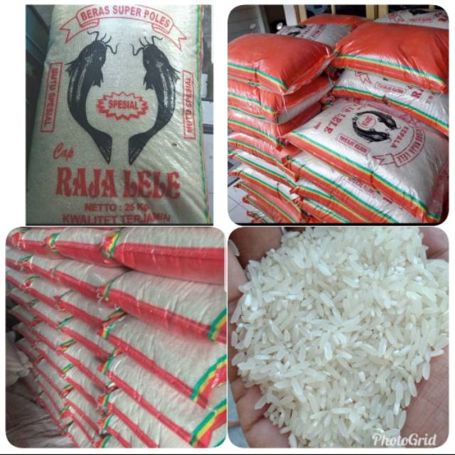 Jual beras cap raja lele super 5 Kg | Shopee Indonesia