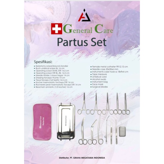 Jual Partus Set General Care / Instrument Set General Care | Shopee ...