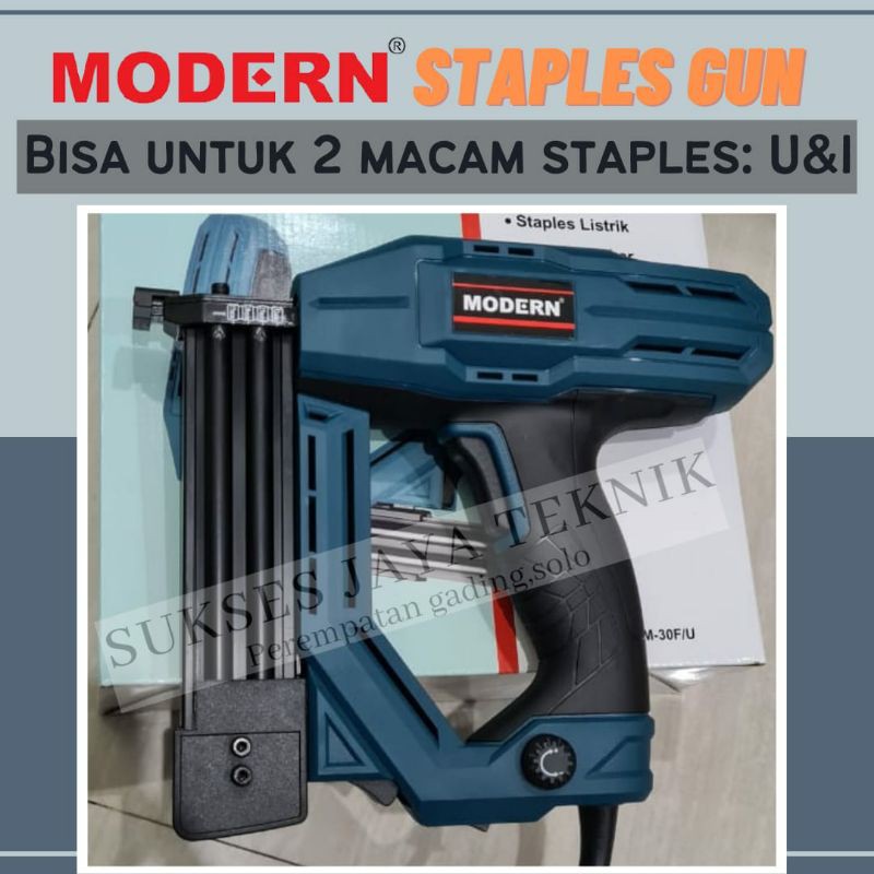 Jual mesin paku tembak listrik Modern staples elektrik listrik modern m 30f 900watt gun tacker ...