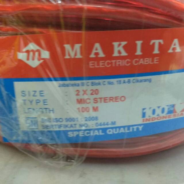 Jual Kabel mic makita 100 meter | Shopee Indonesia