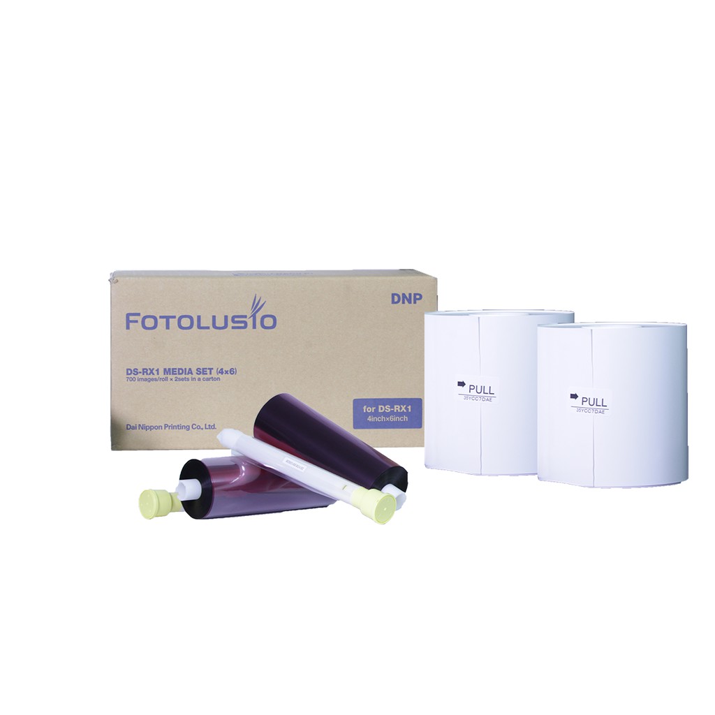 Jual DNP Dye Sub Printer -- Media DS-RX1HS 4x6 ( 1 set ) | Shopee Indonesia