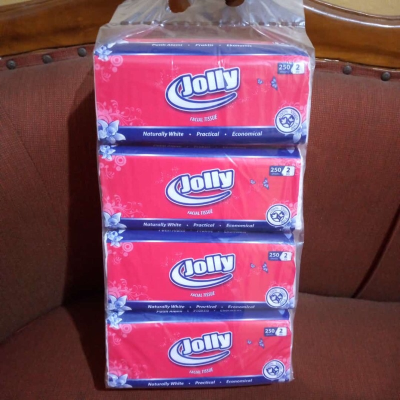 Jual Tissue jolly 250 sheets (2ply) | Shopee Indonesia