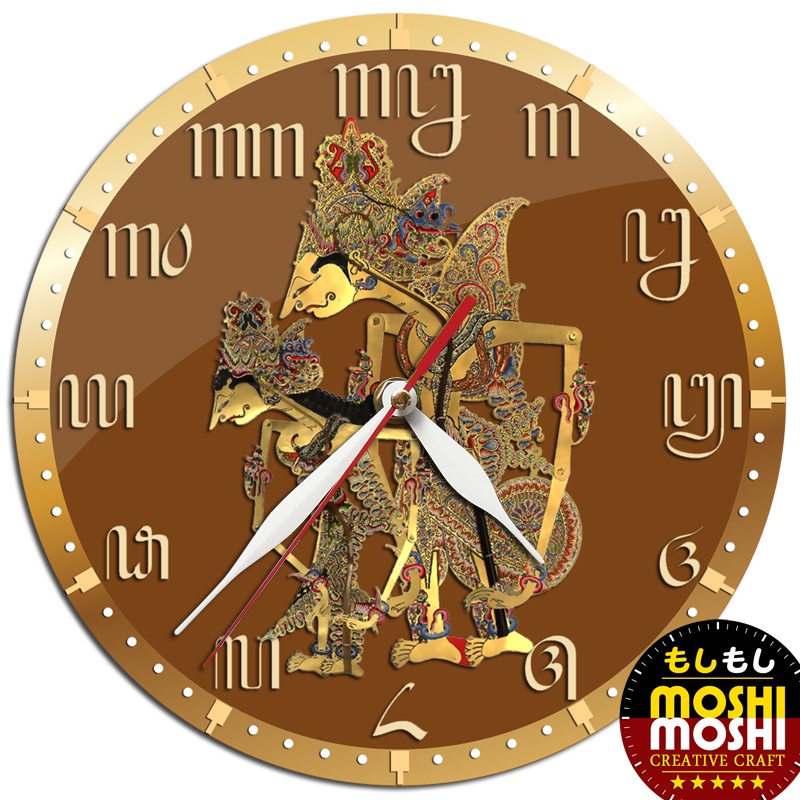 Jual Jam Dinding Wayang Rama & Shinta | Shopee Indonesia