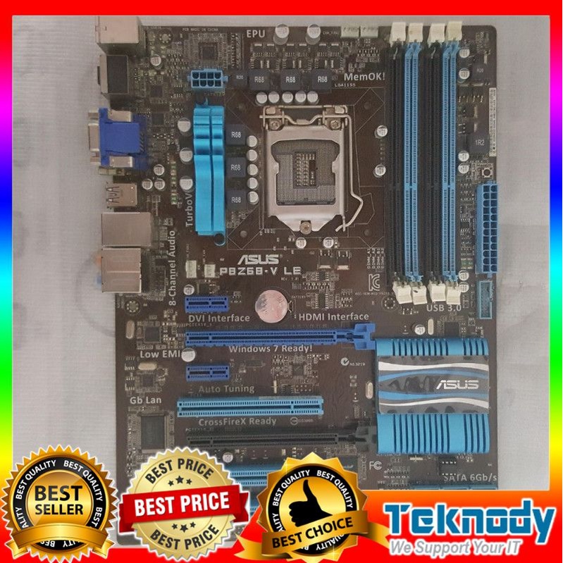 Jual ASUS PBZ68-V LE Motherboard Z68 Socket 1155 DDR3 | Shopee Indonesia