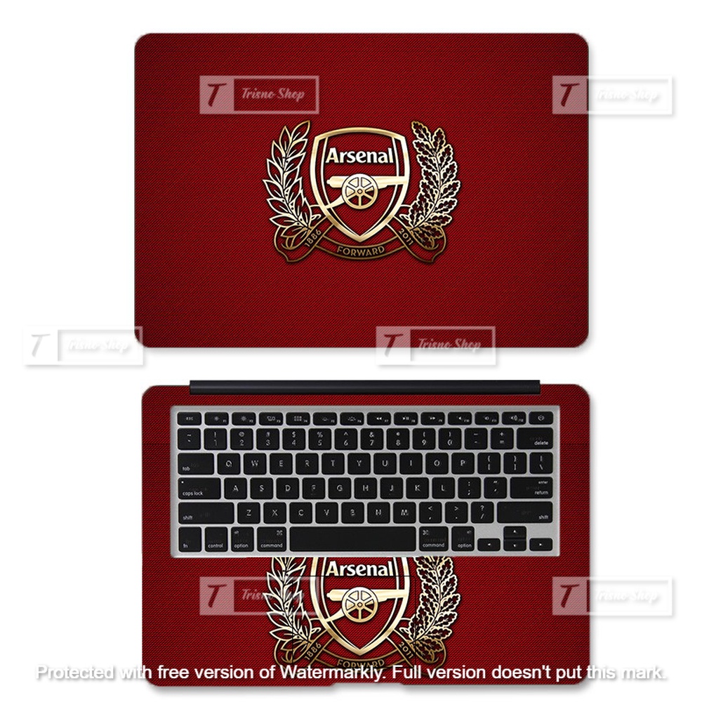 Jual Stiker Laptop | Garskin Laptop | Arsenal + Laminasi | Shopee Indonesia