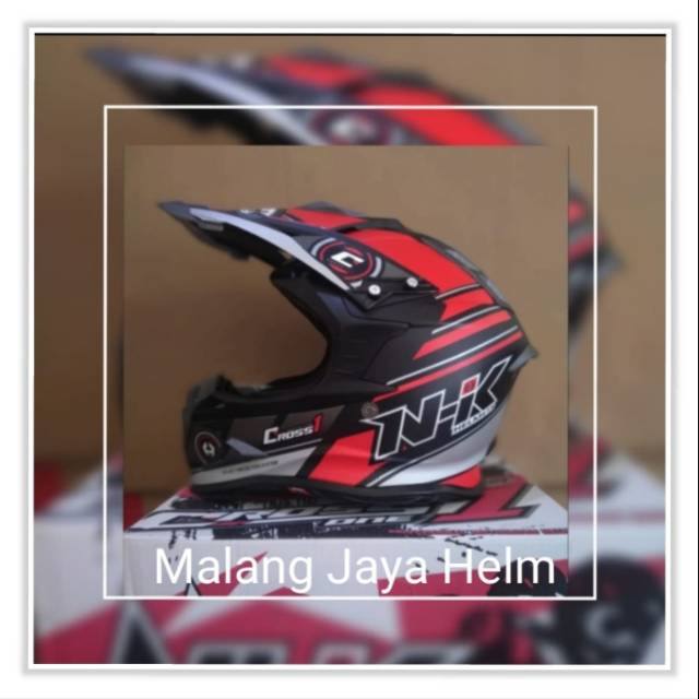 Jual HELM NHK CROS | Shopee Indonesia