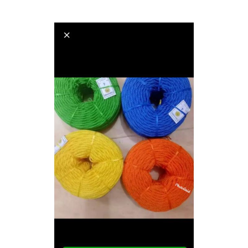 Jual Tambang plastik 4 mm, tali tambang, tambang pe, tali plastik, tali tambang pe | Shopee ...