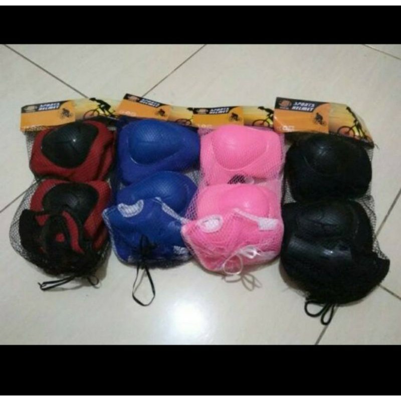Jual Decker Sepatu Roda (Pelindung Lutut, Sikut, Telapak Tangan ...