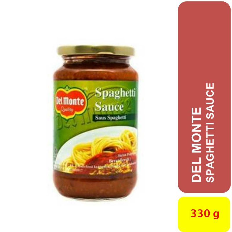 Jual Saus Spaghetti kemasan Botol 330 g merk DELMONTE DELMONTE | Shopee ...