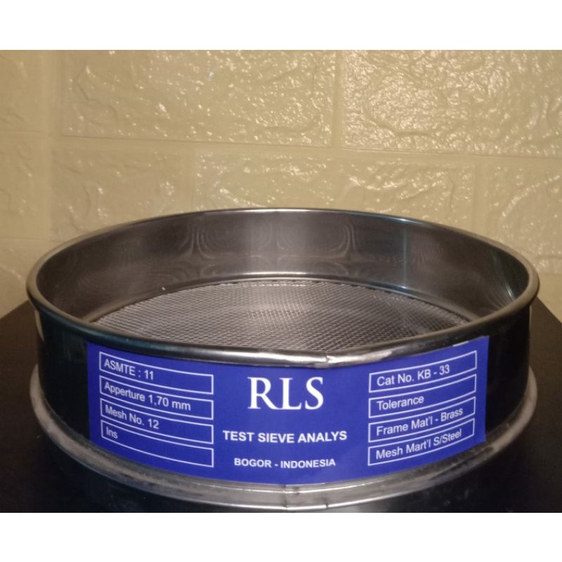 Jual Sieve Test Mesh 12 Sieve Ayakan Stainless Mesh 12 ( 1,70 mm ...