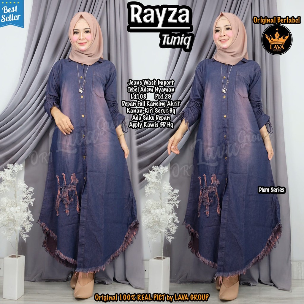 Jual RAYZA TUNIQ JEANS VINI RAWIS DM | Shopee Indonesia