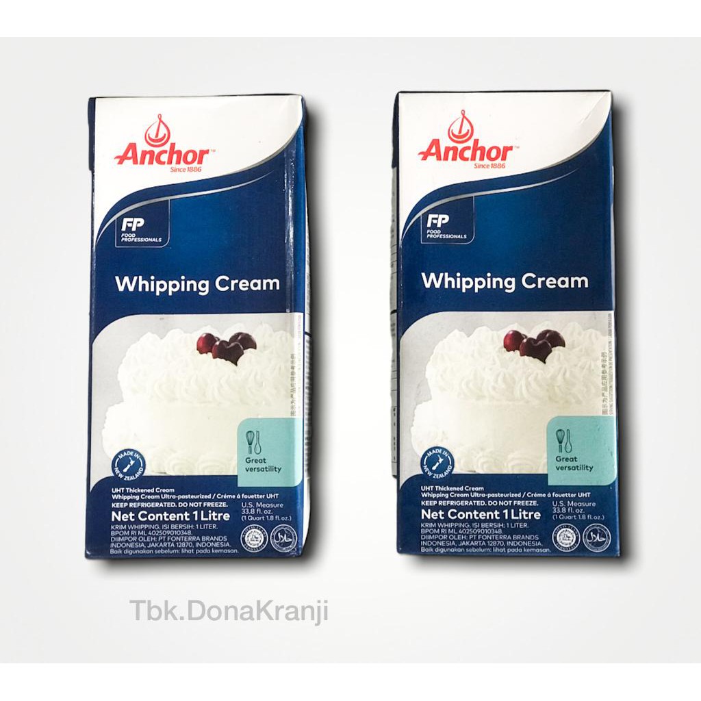 Jual Whipping Cream Anchor 1lt | Shopee Indonesia
