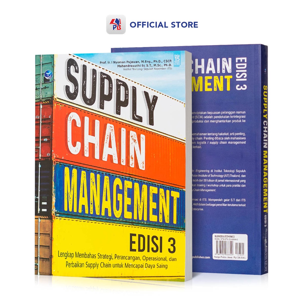 Jual Buku Manajemen : Supply Chain Management Edisi 3 Lengkap Membahas ...