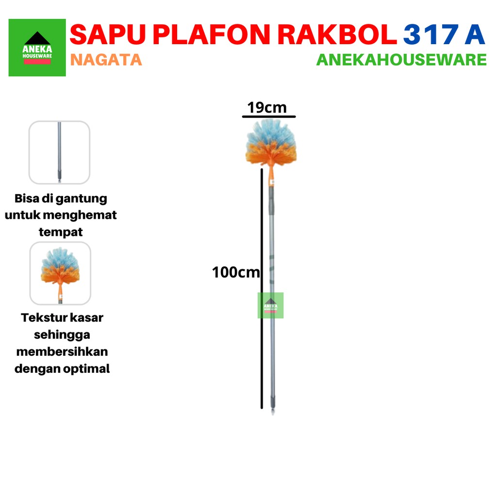 Jual Sapu Plafon Rakbol Nagata 317 A Nagata | Shopee Indonesia