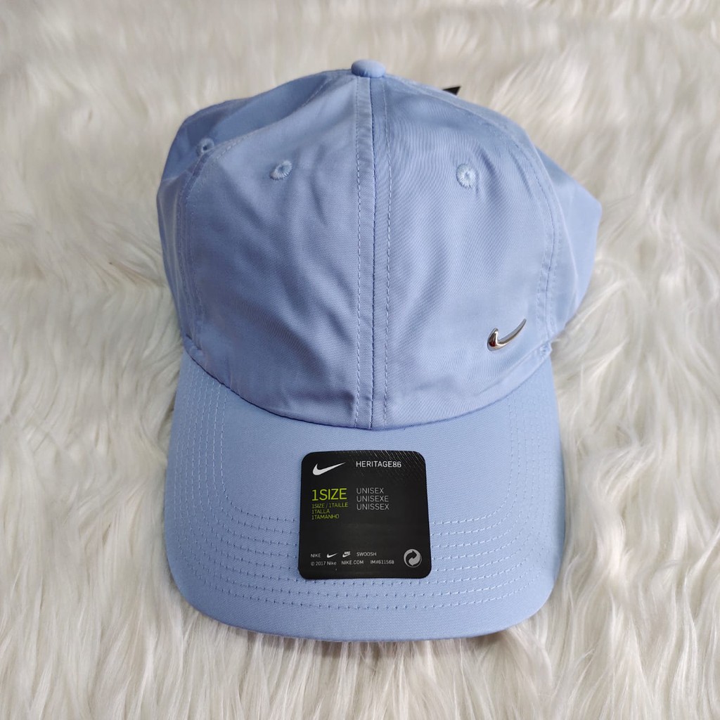 Jual C-608 Topi Nike Side Iron Blue | Shopee Indonesia