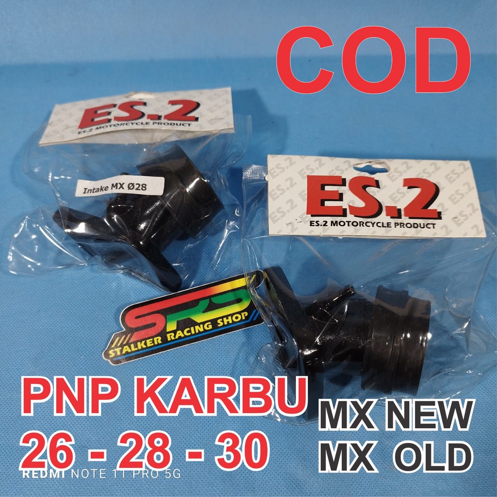 Jual INTAKE JUPITER MX KARBU PE PWK PWL TM 28 / 26 / 30 merk es2 ...