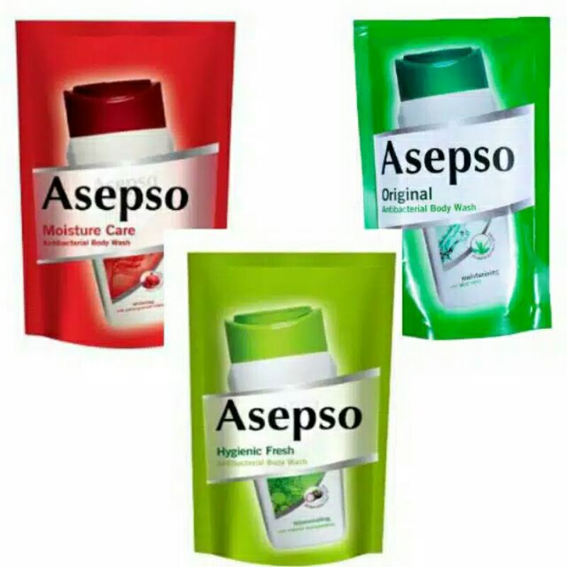 Jual Sabun Cair Asepso Anti Bakteri Liquid Soap 450 ml | Shopee Indonesia